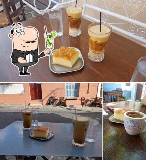 Coffee shop Aik Galani, Homemade custard Pastry, Chalkio - Opiniones ...
