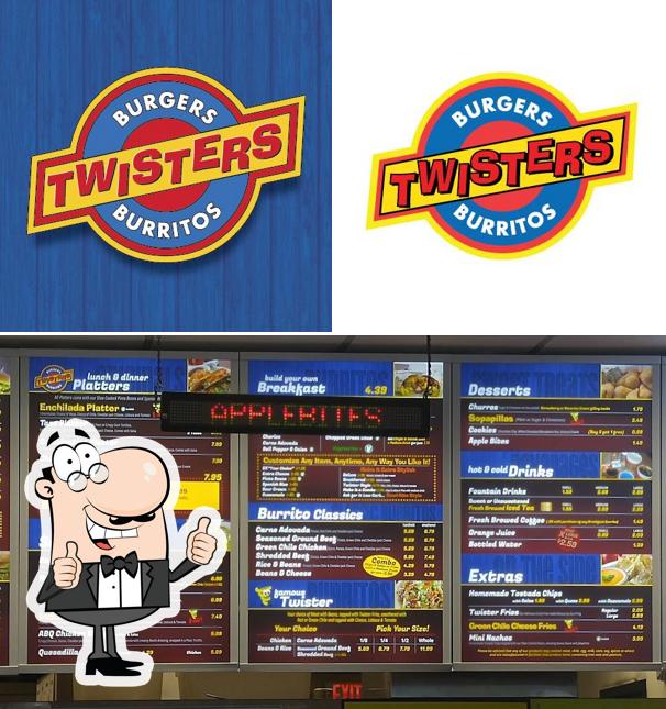 Twisters Burgers and Burritos, Albuquerque - Restaurant menu, prices ...