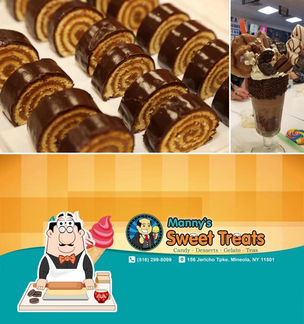 Manny's Sweet Treats in Mineola - Restaurant menu and reviews