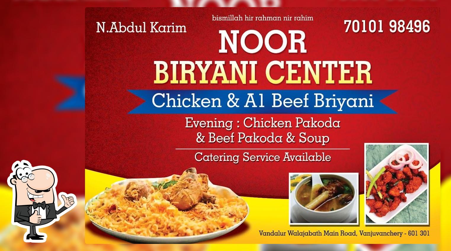 Noor Biryani Center, Padapai - Restaurant menu, prices and reviews