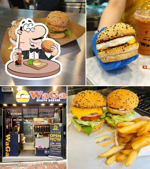 Waga Wagyu Burger restaurant, Hong Kong