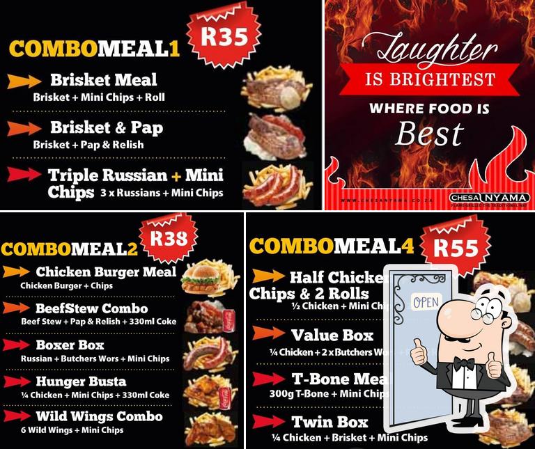 ChesaNyama Lemo Mall, Bloemfontein - Menú del restaurante, precios y ...