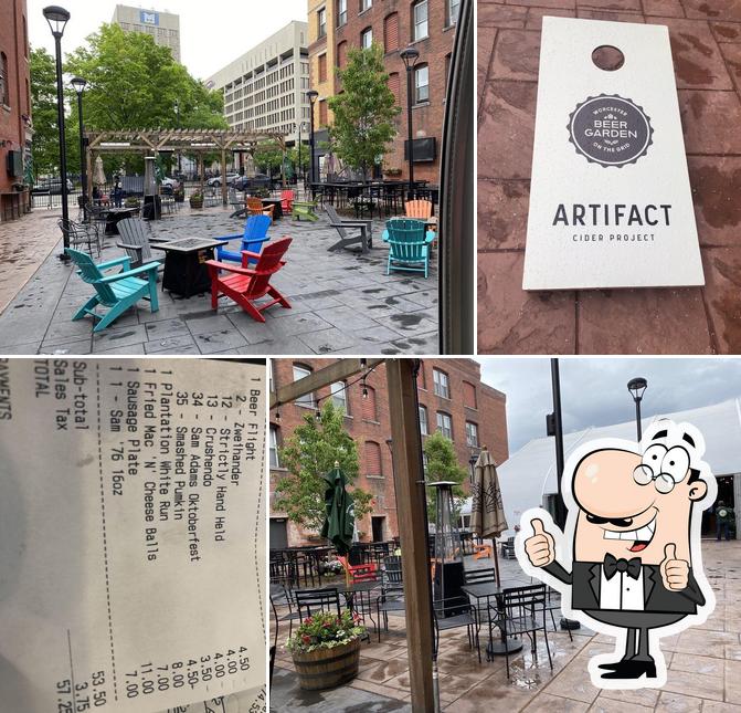 Worcester Beer Garden in Worcester - Restaurant menu and reviews