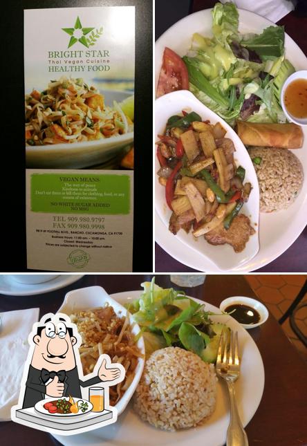 Bright Star Thai Vegan Cuisine, Rancho Cucamonga - Restaurant menu ...