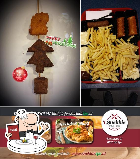 Cafetaria & Eethuis 't Snekkie, Epe - Restaurant menu, prices and reviews