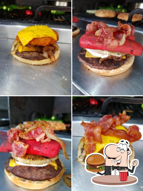 The monkey's burgers restaurant, Ciudad Juarez, C. Arroyo del Mimbre ...