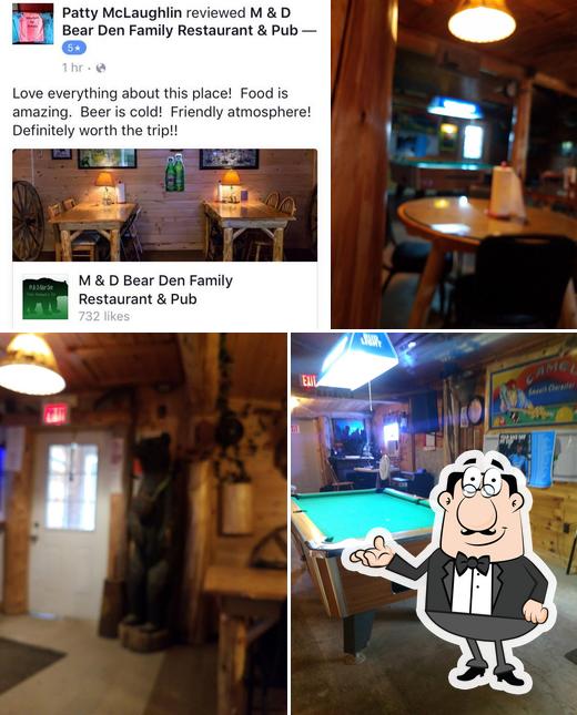 Bear Den Family Restaurant & Pub, Benedicta - Restaurant menu, prices ...