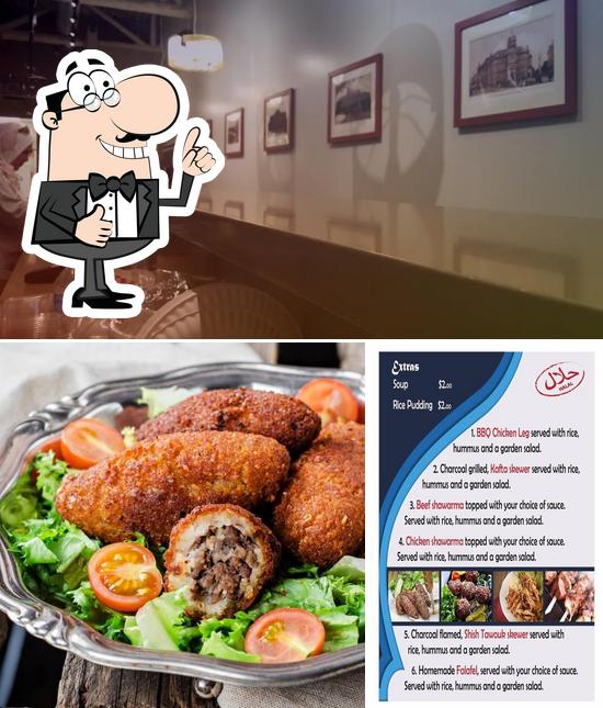 Manouche Express Mediterranean Grill in Guelph - Restaurant menu and ...