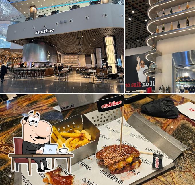 Saltbae Burger Istanbul Airport, Arnavutköy - Restaurant menu, prices ...