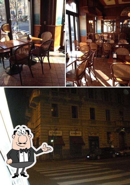 Titanic Bar, Mailand, Viale Monte Nero - Restaurantspeisekarten und ...