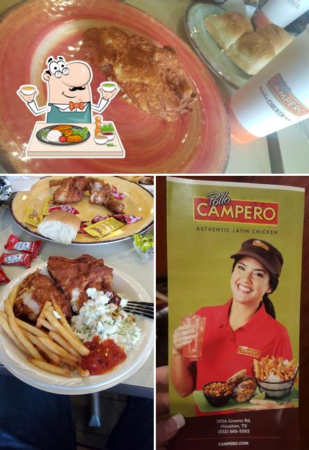 Pollo Campero, 393A Greens Rd in Houston - Restaurant menu and reviews