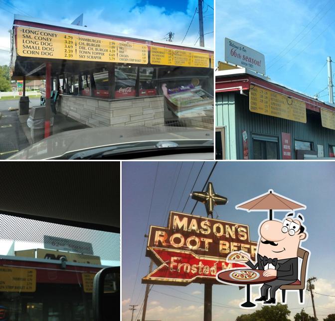 Mason's Root Beer Drive In in Washington - Restaurant menu and reviews
