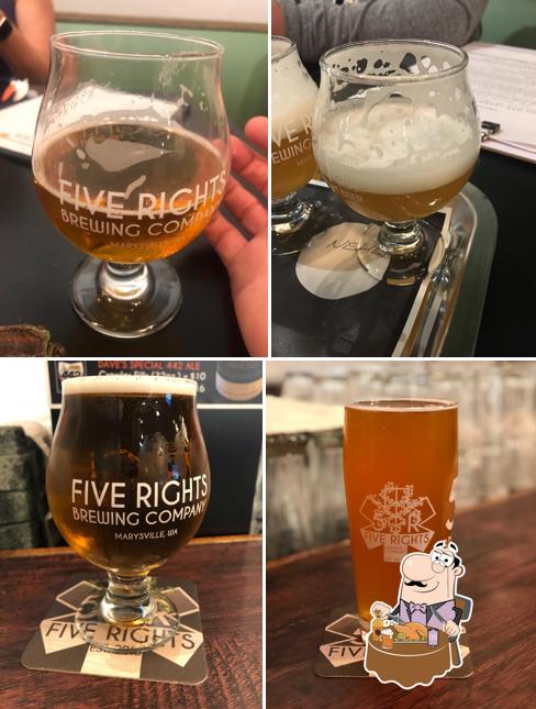 5 Rights Brewing Company, 1514 3rd St in Marysville - Restaurant menu ...