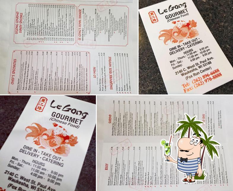 Le Gong Gourmet, Waukesha - Restaurant menu, prices and reviews
