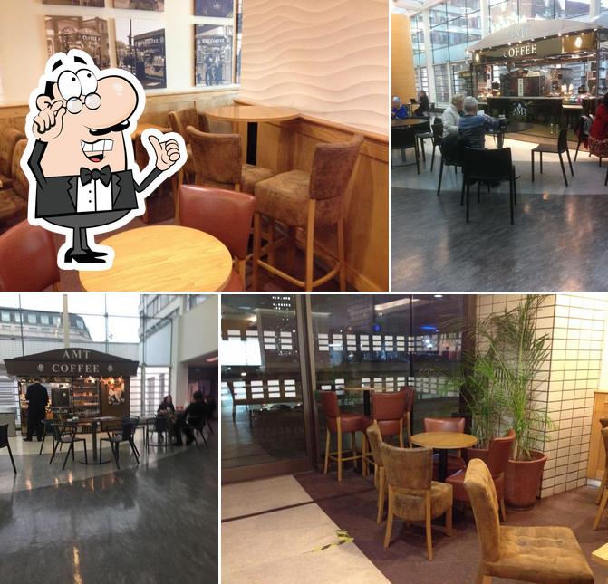 AMT Coffee, St. Thomas Hospital in London - Restaurant menu and reviews