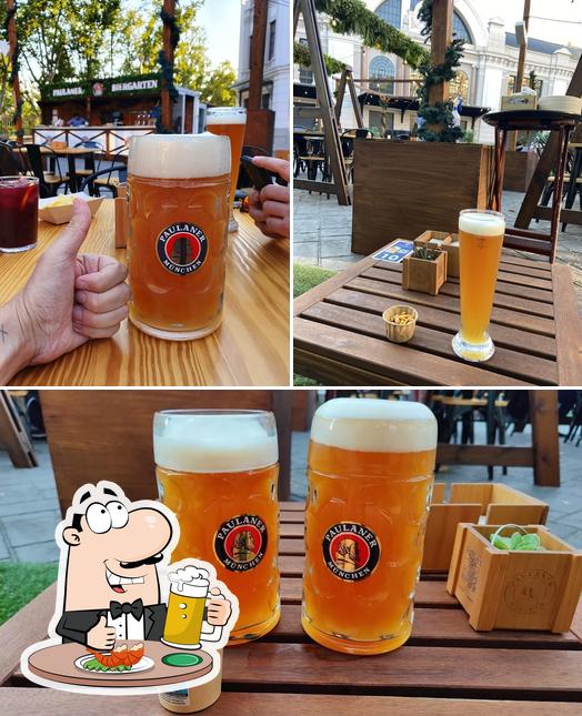 Paulaner Biergarten, Cta. de San Vicente, 44 in Madrid - Restaurant reviews