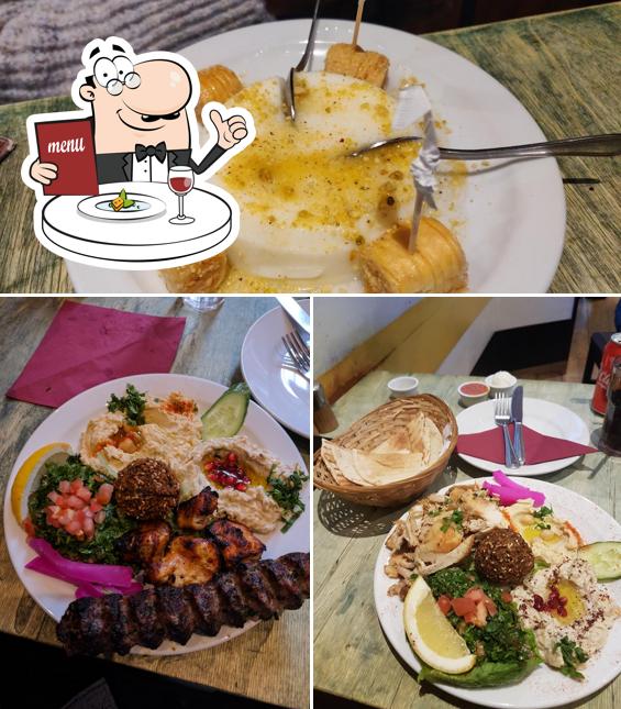 Hiba Street Food, 10 Tottenham St in London - Restaurant menu and reviews