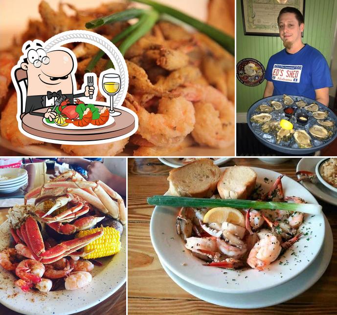 Restaurante ED'S Seafood Shed, Spanish Fort, Battleship Pkwy - Carta ...