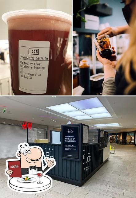 Café CUPP Bubble Tea - Trinity Leeds, Leeds - Carta del restaurante y ...