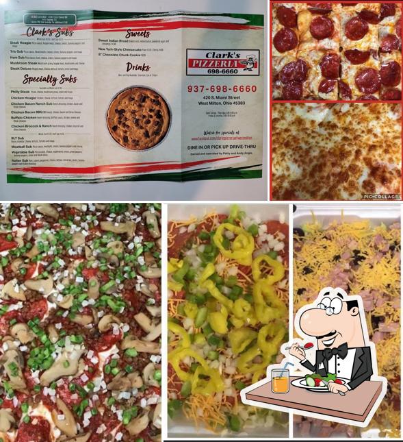 Clark's Pizzeria LLC, West Milton - Restaurant menu, prices and reviews