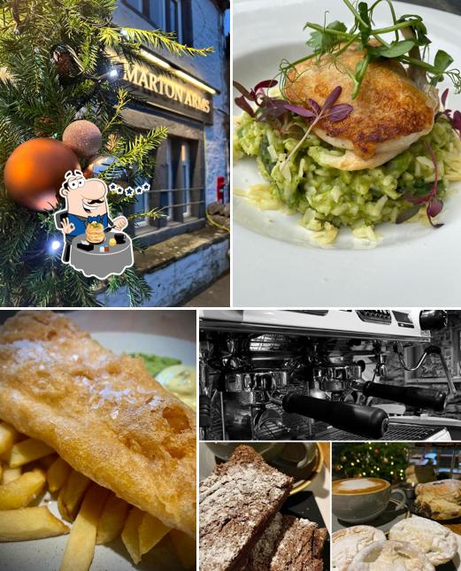 The Marton Arms, New Rd in Ingleton - Restaurant menu and reviews
