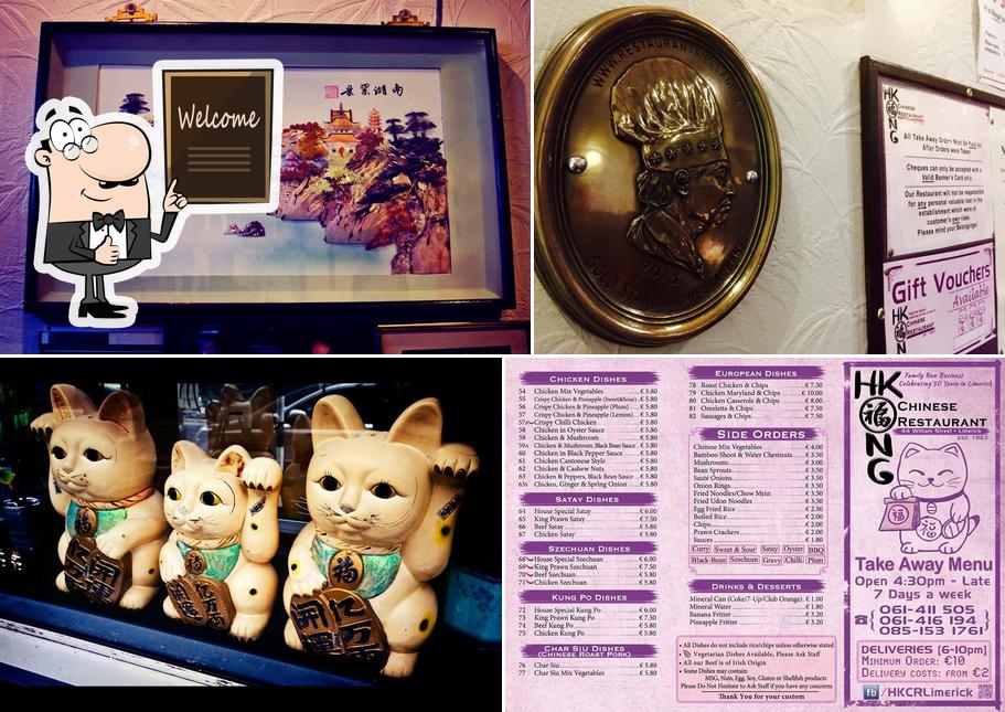 Hong Kong Chinese Restaurant in Limerick - Restaurant menu and reviews
