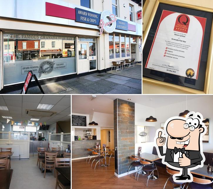Granada Fish Bar & Restaurant, Fleetwood, 5 N Albert St - Carta del ...