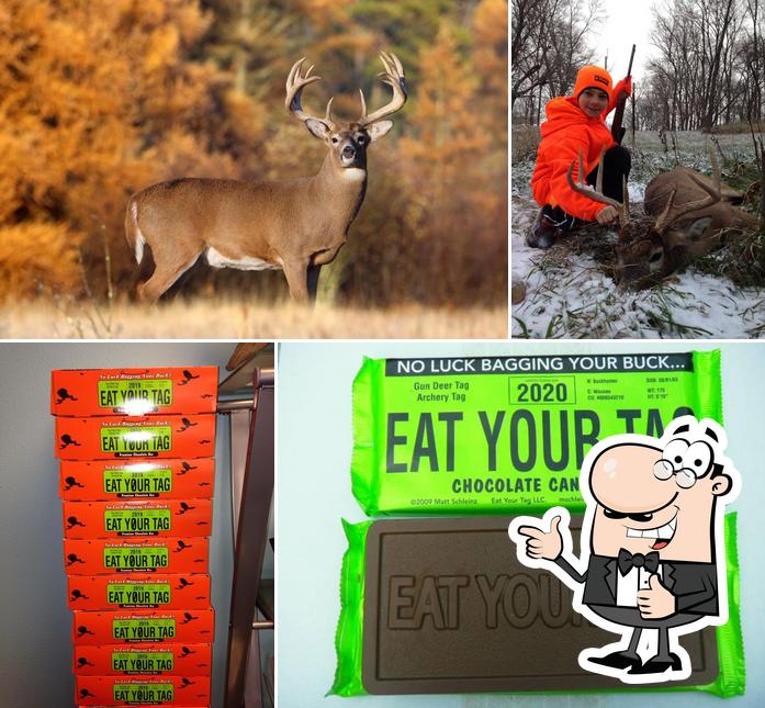 Eat Your Tag Chocolate Bar in Tomahawk