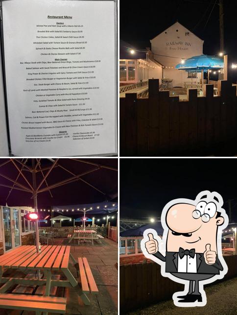 The Railway Inn in Docking - Restaurant menu and reviews
