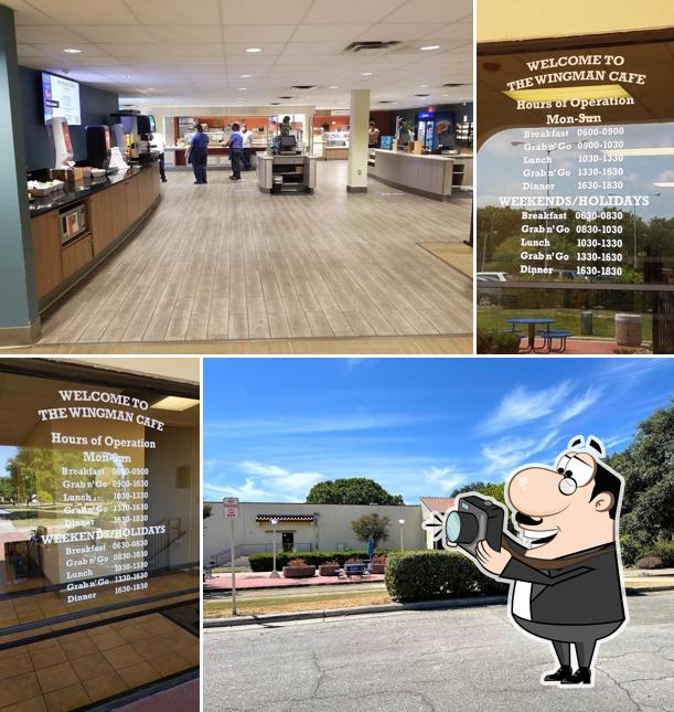 Wingman Café Dining Facility, Universal City - Restaurant menu, prices ...