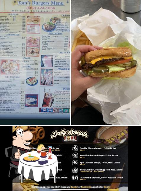 Tom's Burgers in Long Beach - Restaurant menu and reviews