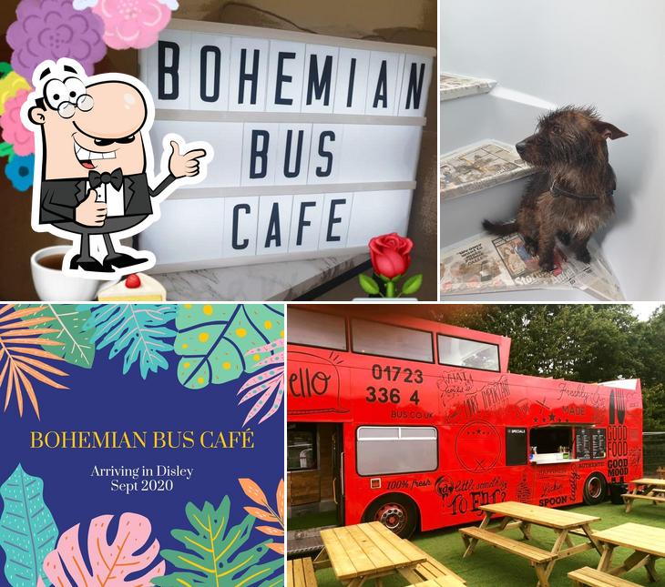 Bohemian Bus Café in Handforth