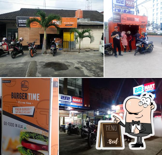 Burger Time restaurant, Palembang, Jalan Bidar Blok B no.06 ...