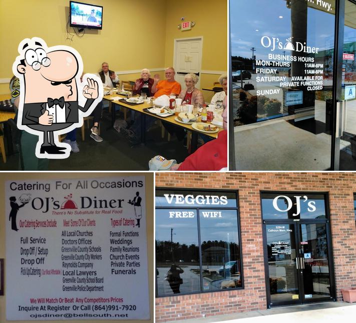 OJ's Diner, Easley - Restaurant menu, prices and reviews