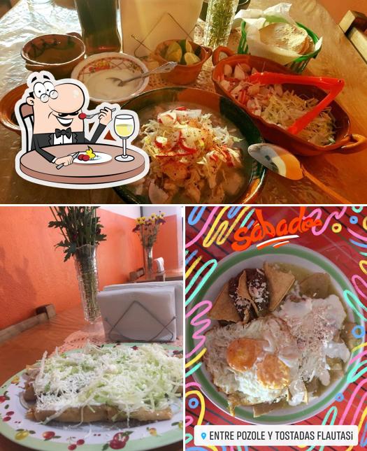 Restaurante Entre Pozole Y Tostadas... Flautas, Ciudad de México ...
