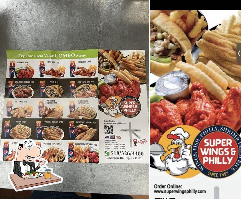 Super Wings & Philly, Troy - Menú del restaurante, precios y reseñas