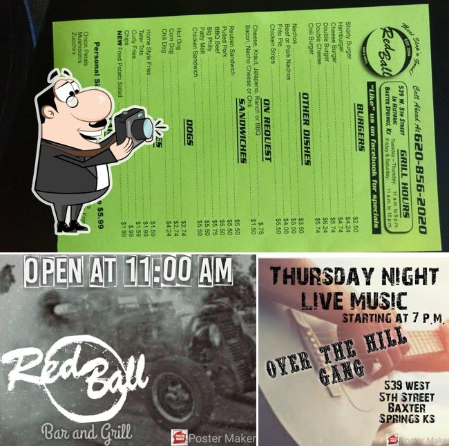 Red Ball Bar & Grill in Baxter Springs - Restaurant menu and reviews