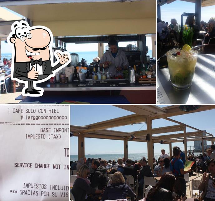 Blue Beach Bar, Paseo marítimo de Barceloneta S/N, Playa Sant Sebastian ...