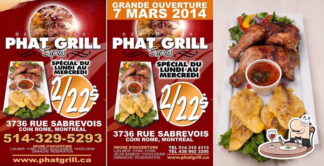 Phat Grill Resto-Bar, 3705 Rue Fleury E in Montréal - Restaurant reviews