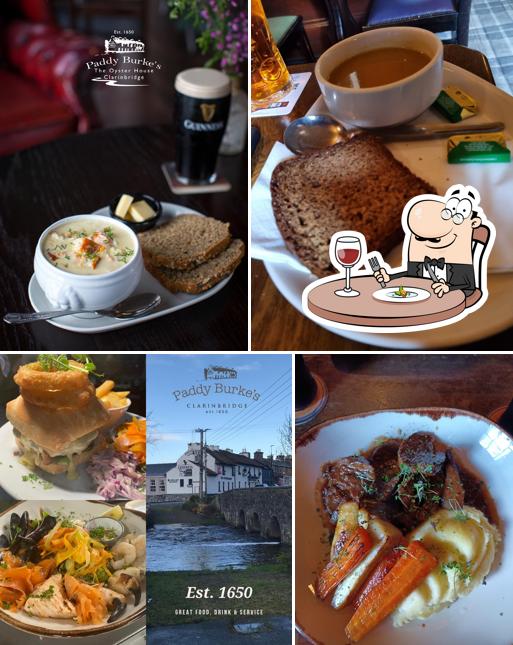 Paddy Burkes Bar & Restaurant, Clarinbridge - Restaurant menu, prices ...