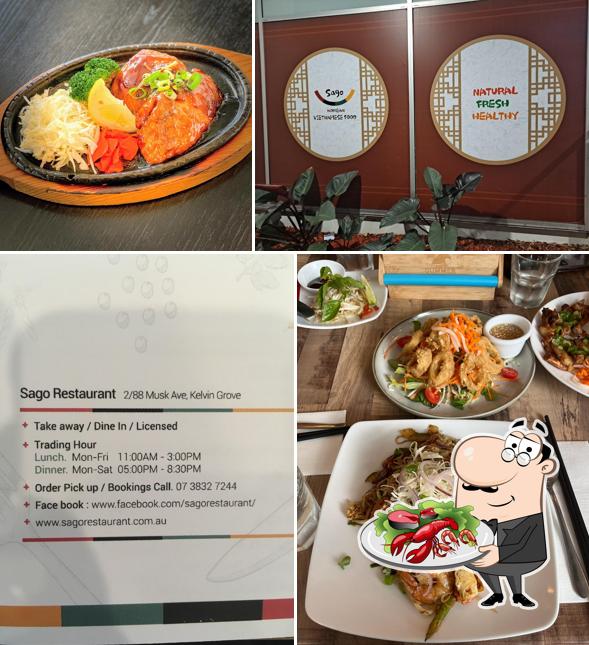 Sago Restaurant, Kelvin Grove - Restaurant menu, prices and reviews