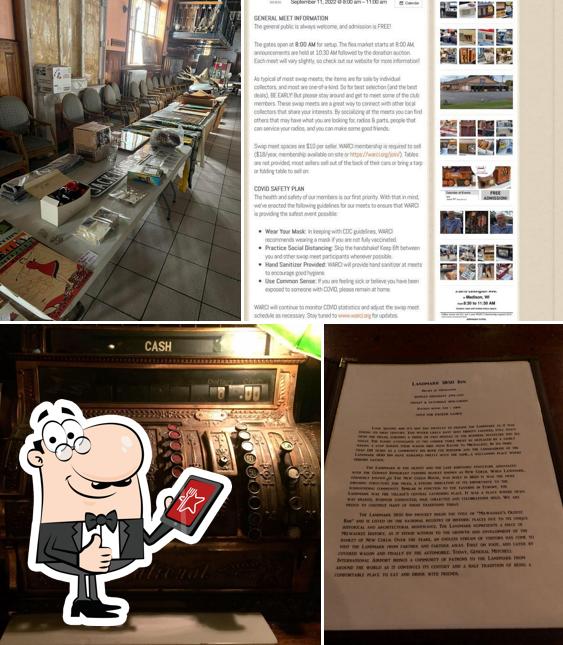 Landmark 1850 Inn, Milwaukee - Restaurant menu, prices and reviews
