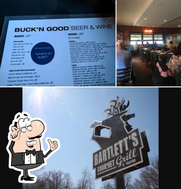 Bartlett's Gourmet Grill & Tavern, Beverly Shores - Restaurant menu ...