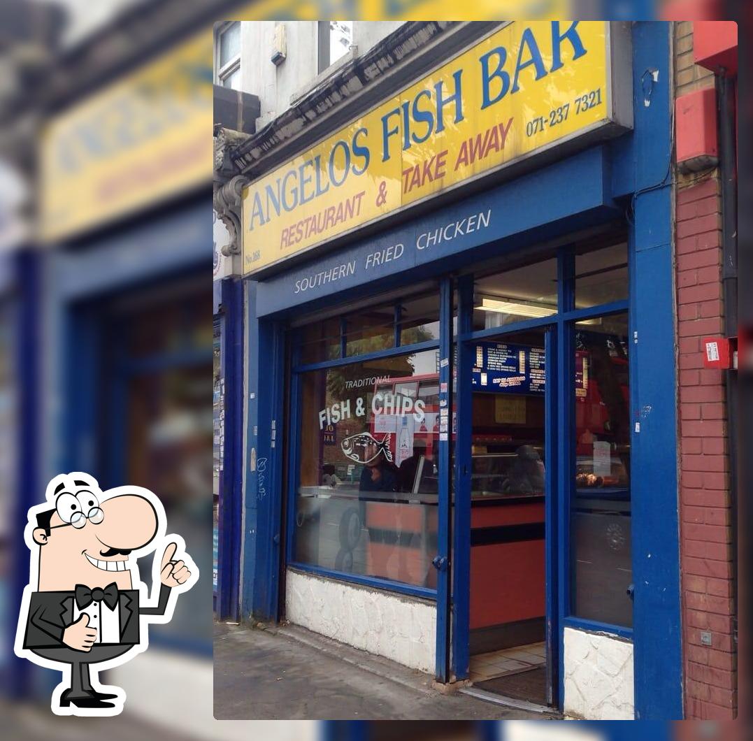 Angelo's Fish Bar in London - Restaurant menu