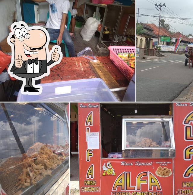Alfa Fried Chicken restaurant, Kuningan