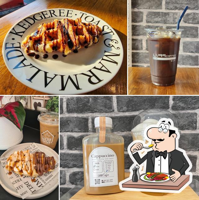 LV99 Coffee กาแฟสด โกโก้ ชาเย็น Thaitea Croffle, Bangkok - Restaurant reviews