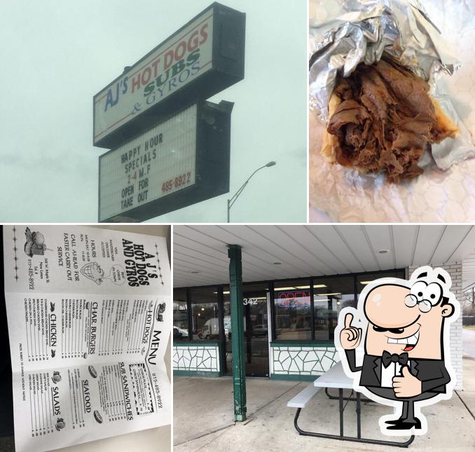 AJ's Hot Dogs, Subs & Gyros in New Lenox - Restaurant menu and reviews