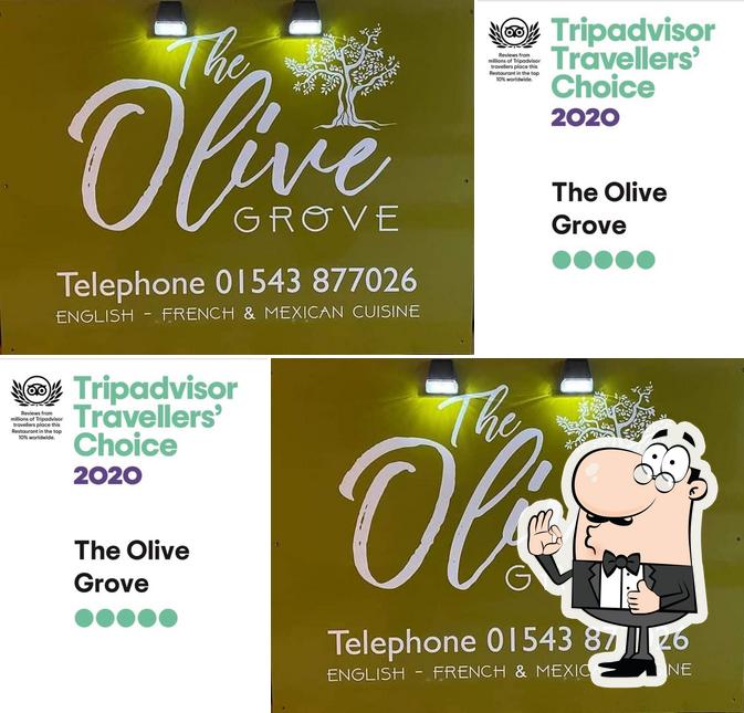 Menu of The Olive Grove, Hednesford - mexican restaurant reviews and ...