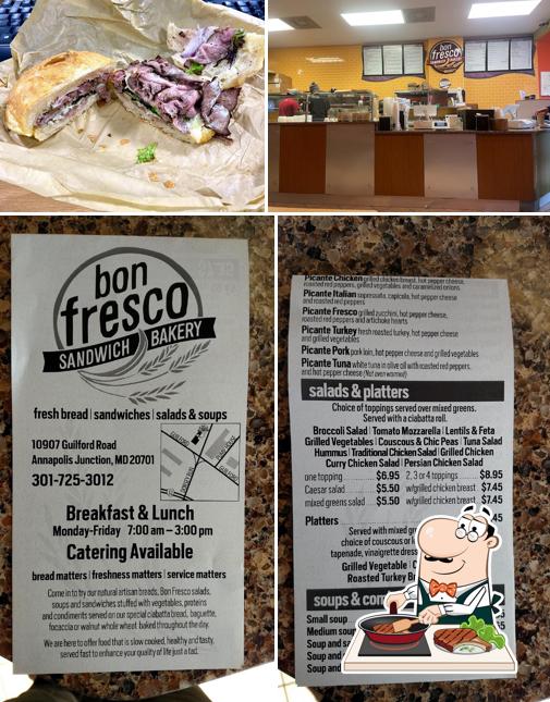 Bon Fresco, Annapolis Junction - Restaurant menu, prices and reviews