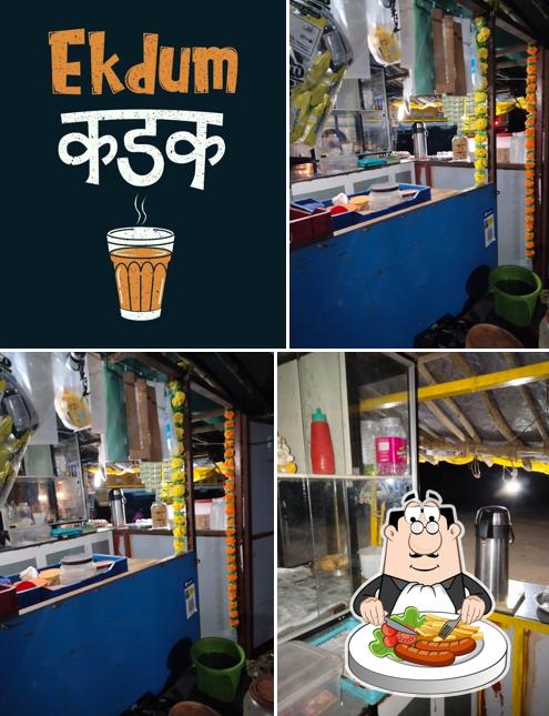 Maharashtra darbar tea stall and nashta center, Gondedumala ...